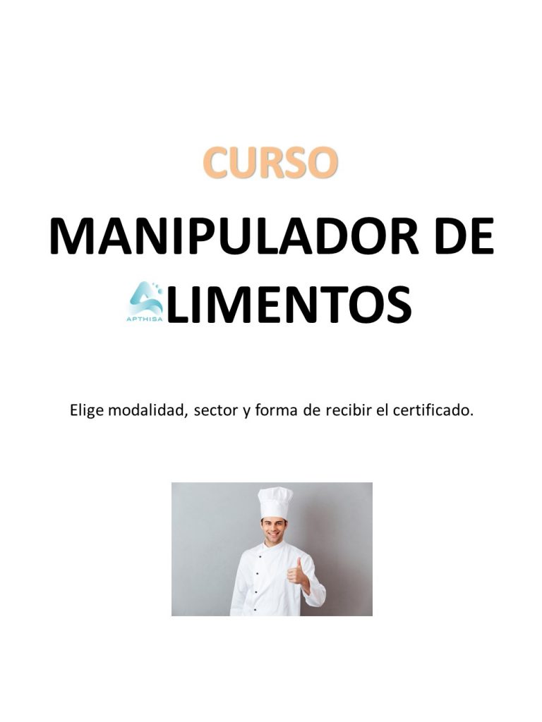 Curso Manipulador De Alimentos